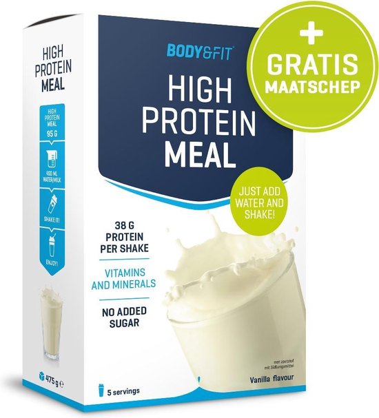 Body & Fit High Protein Meal Eiwitpoeder / Eiwitshake - 475 gram ...