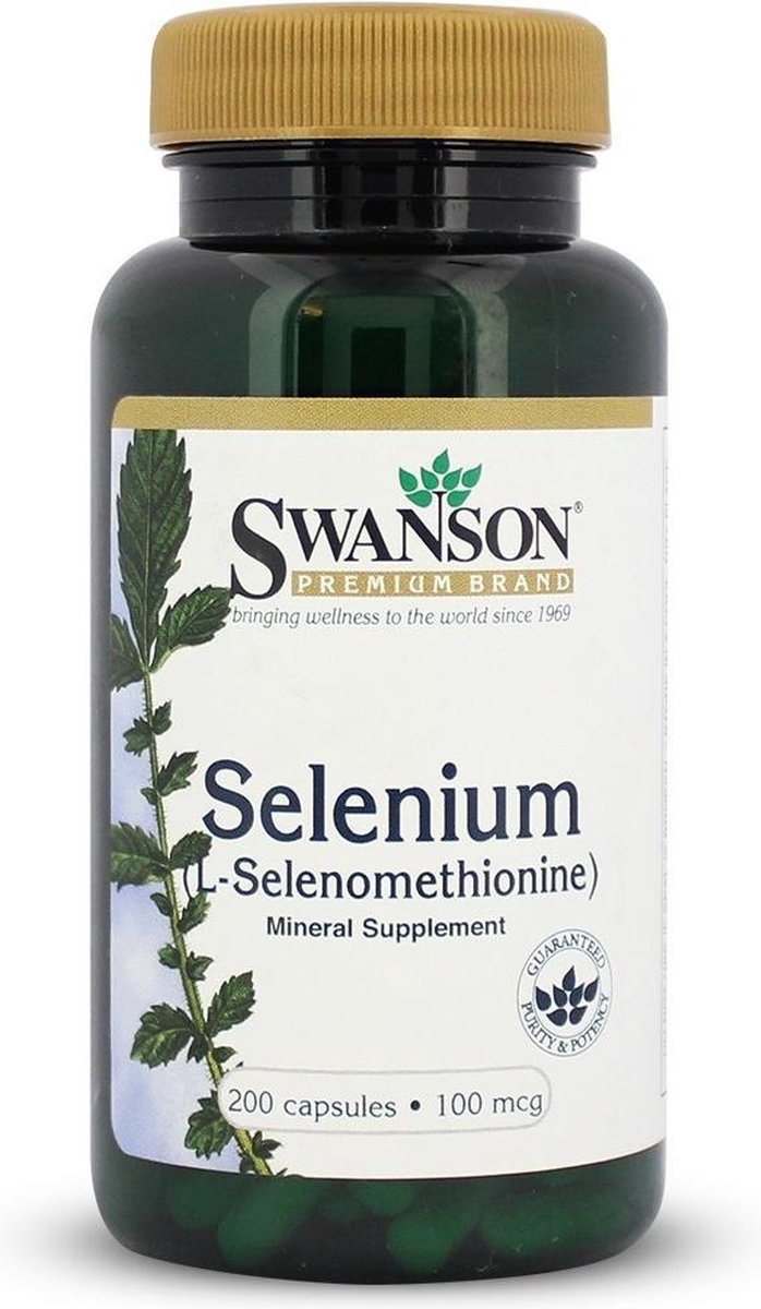 Swanson Health Selenium 100mcg - 200 capsules | bol