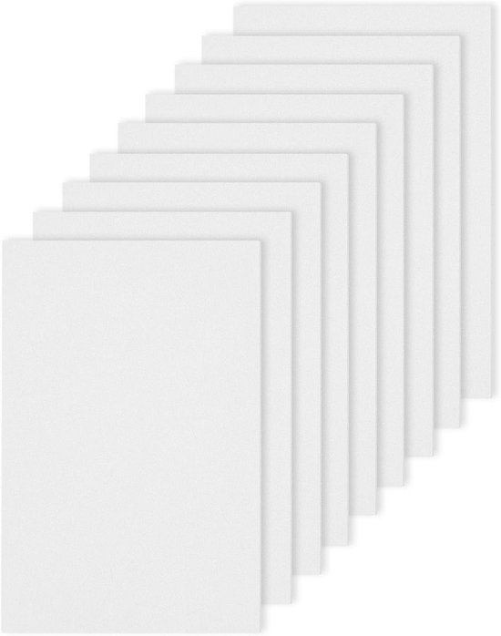 Vellen van EVA-schuim 1778 x 287 cm - 9 stuks dun knutselschuim voor ...