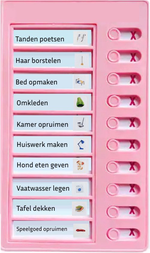 To do planner – Planbord om routines op te bouwen - Dagplanner kind ...