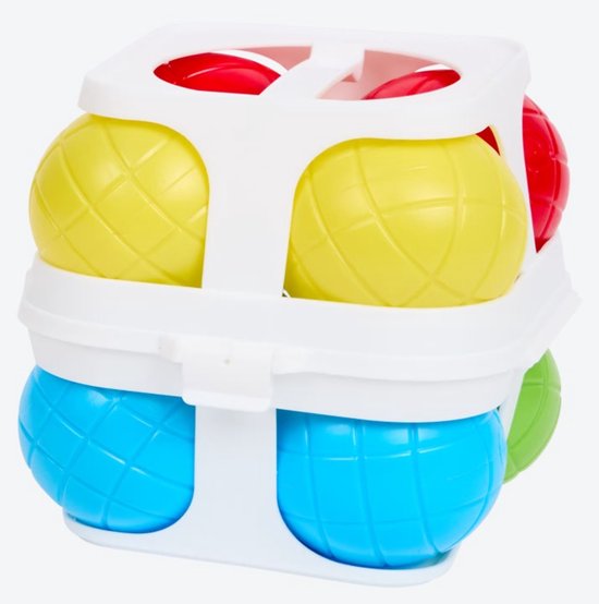 Jeu de boules | Kinder jeu de boules Boccia Set van 8 | In handige ...