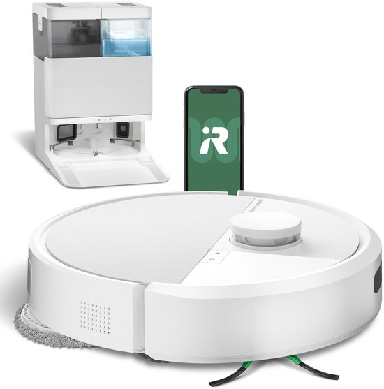 iRobot Roomba® Plus 405 Combo Robot + Autowash™ Dock - Robotstofzuiger ...