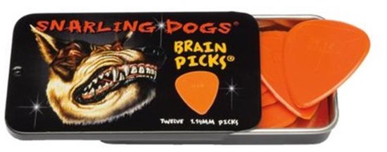 Snarling Dogs - Brain Picks - Plectrum - 1.14 mm - 12-pack | bol