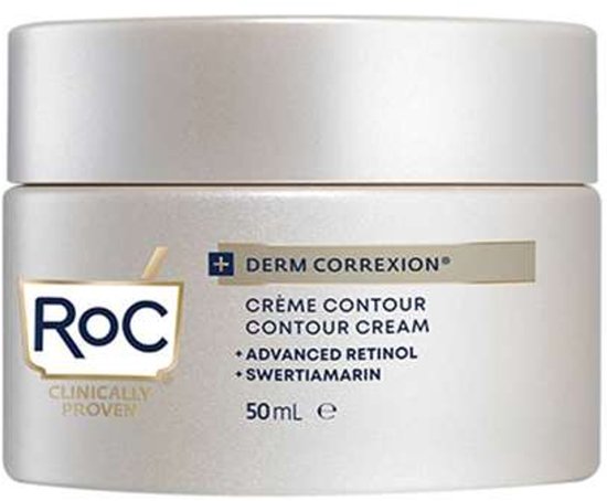 RoC Derm Correxion Contour Cream for Face Neck and Jawline Visible Face ...