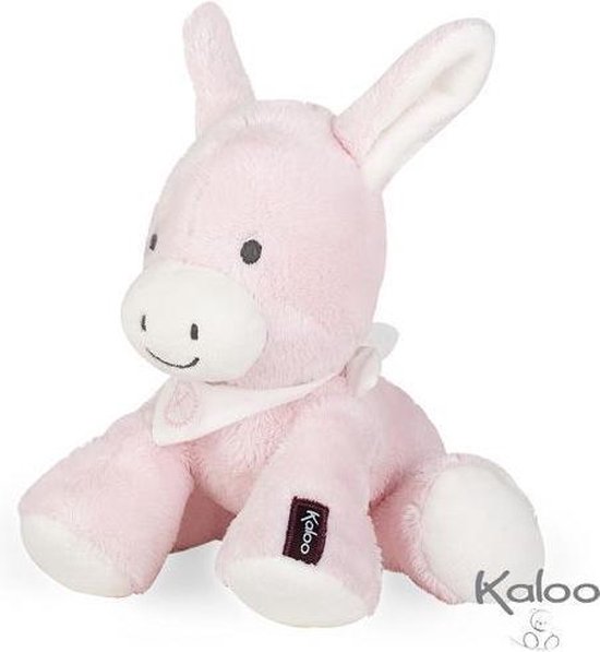 Kaloo Les Amis Knuffel Ezel Roze, 25 cm | bol.com