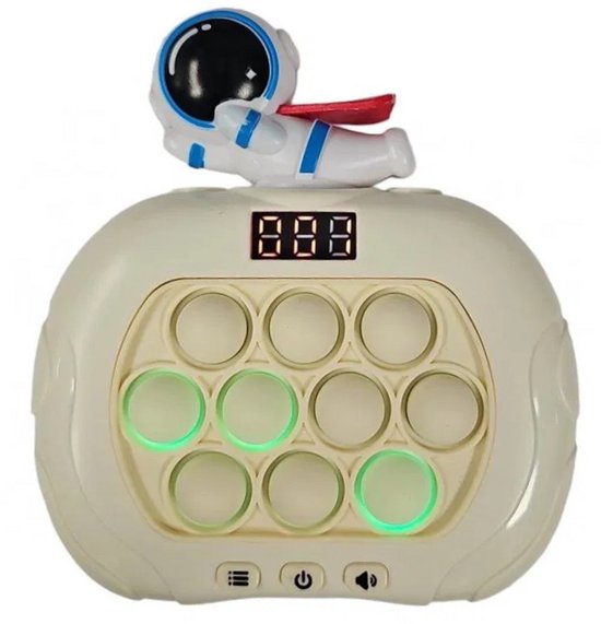 Astronaut - Wit - V3 Quick push - Pop It Spel - Pop It Game - Spel ...