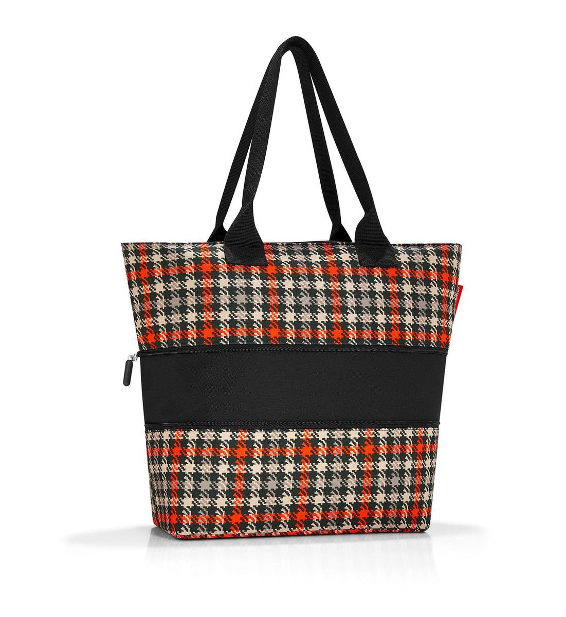 Reisenthel Shopper E1 Shopper Schoudertas - 12L - Glencheck Red Rood | bol.com