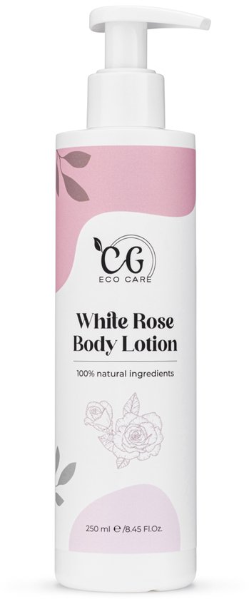 CG EcoCare White Rose Body Lotion – 100% Natuurlijke Bodylotion – Vegan ...