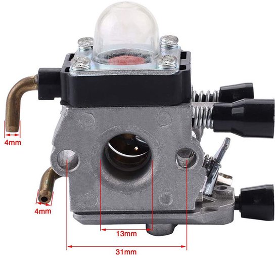 Geschikt voor Carburateur STIHL FS85 FS38 FS45 FS55 - ZAMA CIQ-S186A C1Q-S97 Grasmaaier | bol