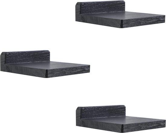 Zwevende wandplank - Wandplank zwevend - Boekenplanken - Industrieel - Wonen - Plank -... | bol