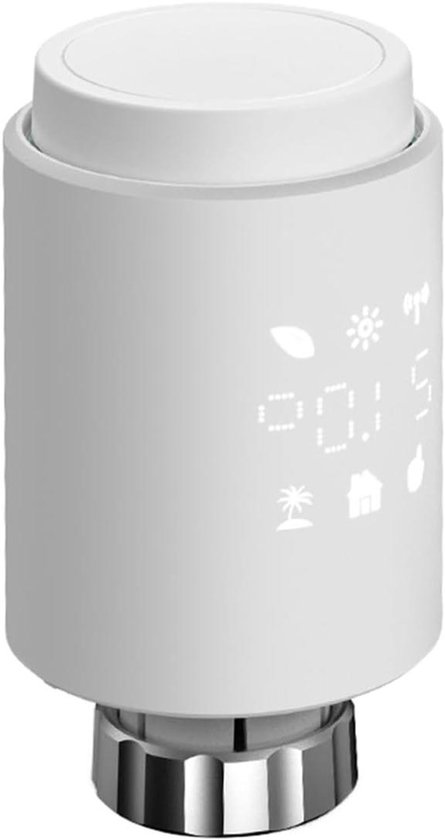 Radiator Thermostaat Zigbee Draadloos - Inclusief RA/RAVL/RAV Adapter ...