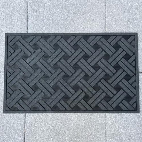 Ultralux deurmat rubberen mat voor binnen en buiten, antislip ...