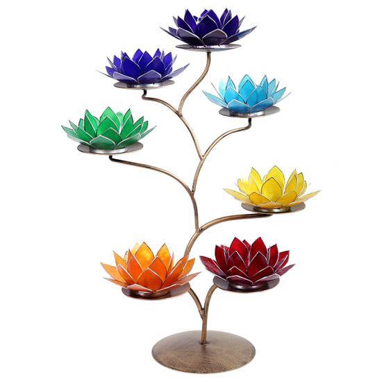 Chakra Lotus Display Metaal | bol