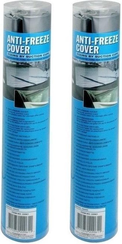 2x Auto zonneschermen/anti vorst dekens 340 x 60 x 60 cm ...