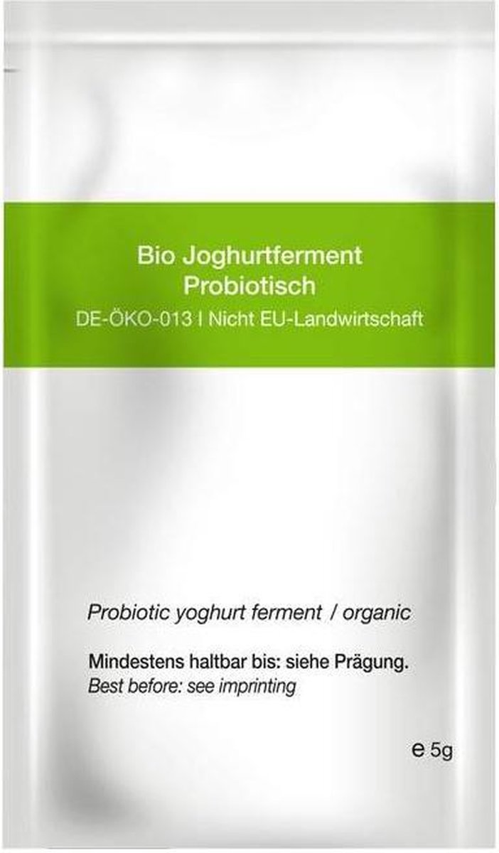 Biologische yoghurt probiotisch 1 zakje | bol.com