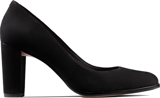 Clarks Kaylin Cara Dames Pumps - Black Sde - Maat 37.5 | bol