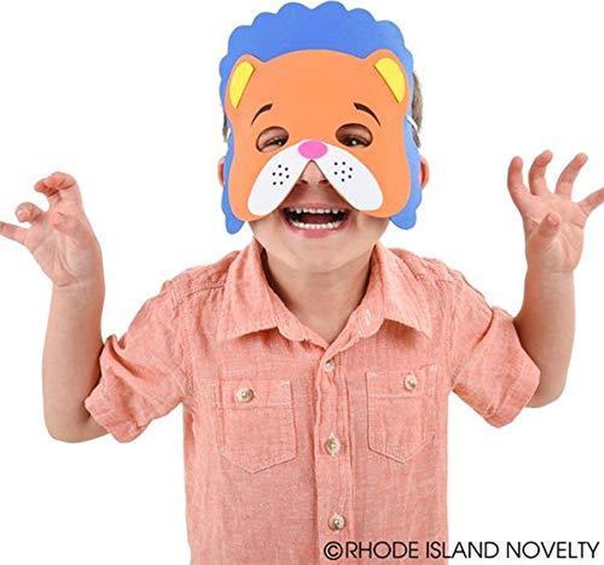 Maskers kids 12 stuks | dierenmasker | Kindermasker | verkleden | | bol.com