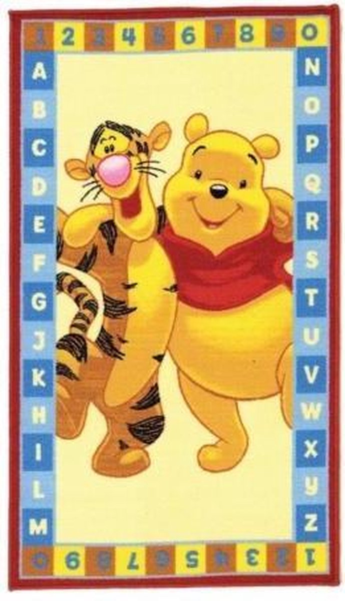 Disney Vloerkleed Winnie The Pooh Abc 140 X 80 Cm | bol.com