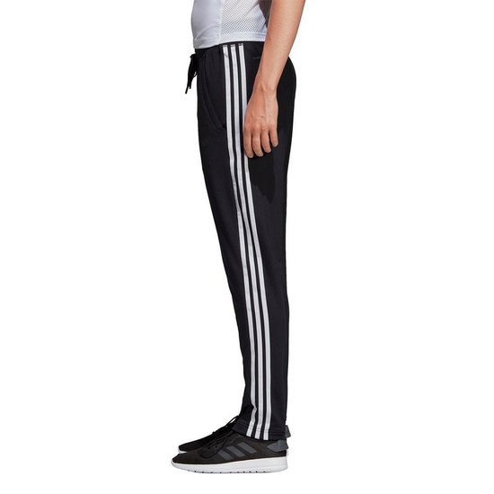 adidas D2M 3-Stripes trainingsbroek dames zwart/wit | bol.com