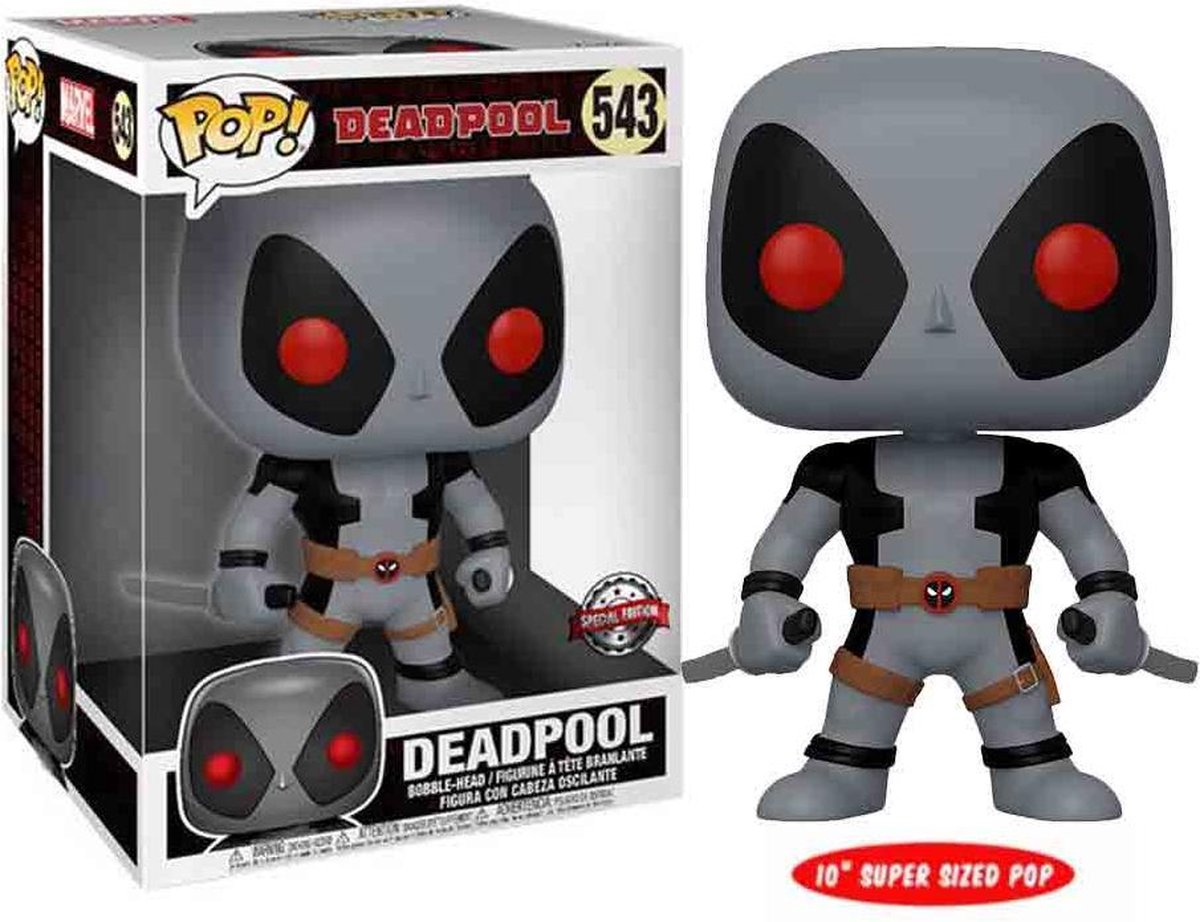 Funko Pop - Grey Deadpool Two Swords 25cm | bol.com