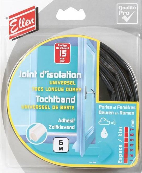 Ellen Tochtband Silicon 6 ZW | bol