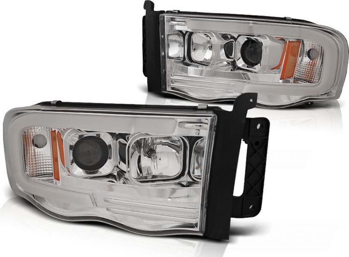 Koplampen met parkeerlicht DODGE RAM 02-06 CHROOM | bol.com