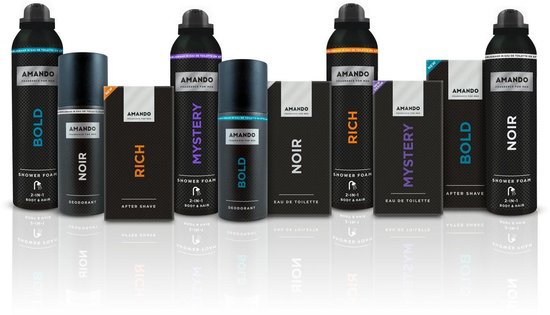 Amando Douche Foam Bold 200 ml | bol.com