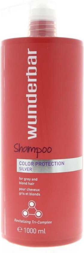 Wunderbar Color Protection Silver Shampoo 1000ML | bol.com