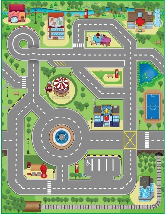 3DU Play City Playmat Interactief | Games | bol.com