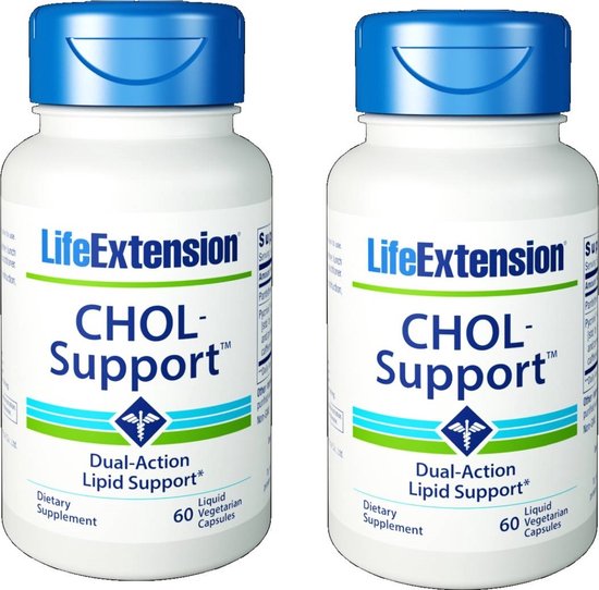 CHOL-Support™, 60 Liquid Vegetarian Capsules, 2-packs | bol.com