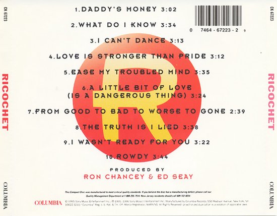 Ricochet, Ricochet | CD (album) | Muziek | bol