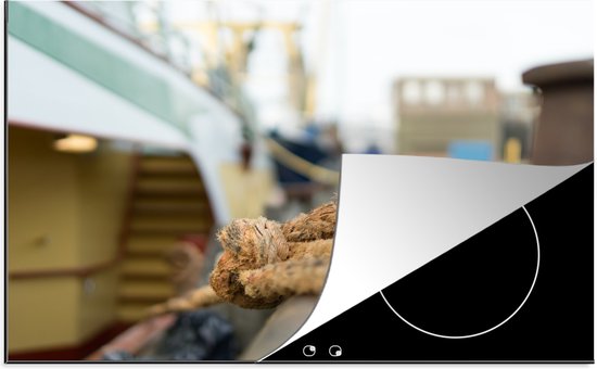 Inductie beschermer - Inductie Mat - Touw van een aangelegde boot in de ...