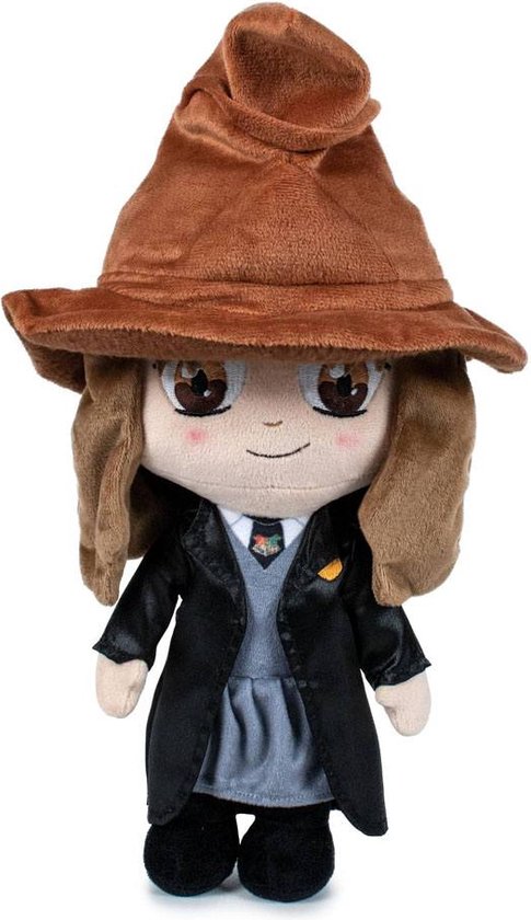 Hermione with Sorting Hat Soft Plush 29cm - Harry Potter | bol.com