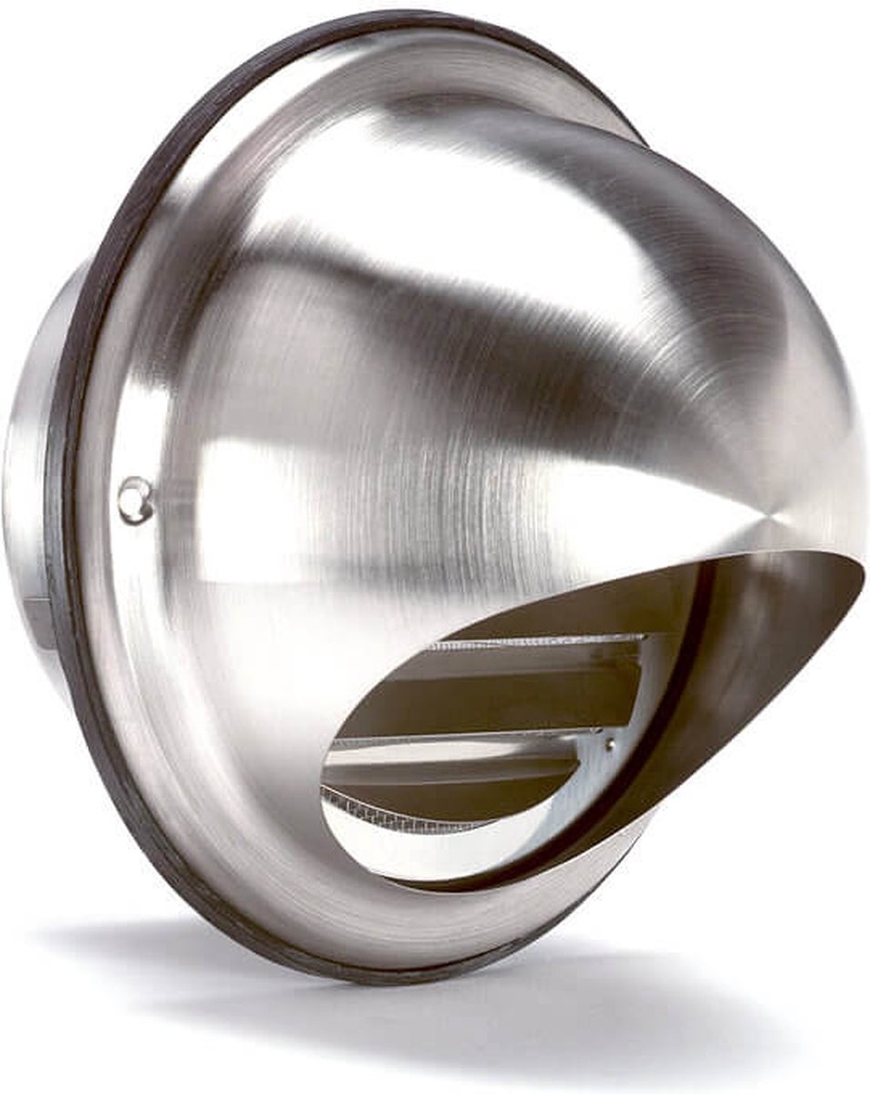 Bolrooster RVS - met schoepen en muggengaas - Ø 100mm | bol.com