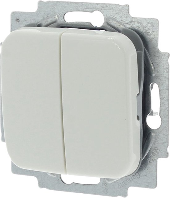 Busch-Jaeger Reflex Serieschakelaar - Inbouw - Polarwit | bol