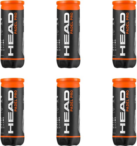 Head Padelballen Pro - 6 tubes | bol.com