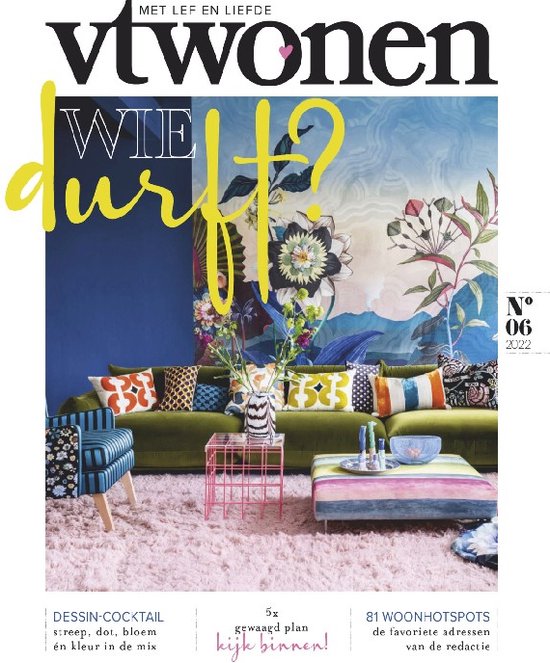 vtwonen Magazine 6-2022 - WIE durft? | bol.com