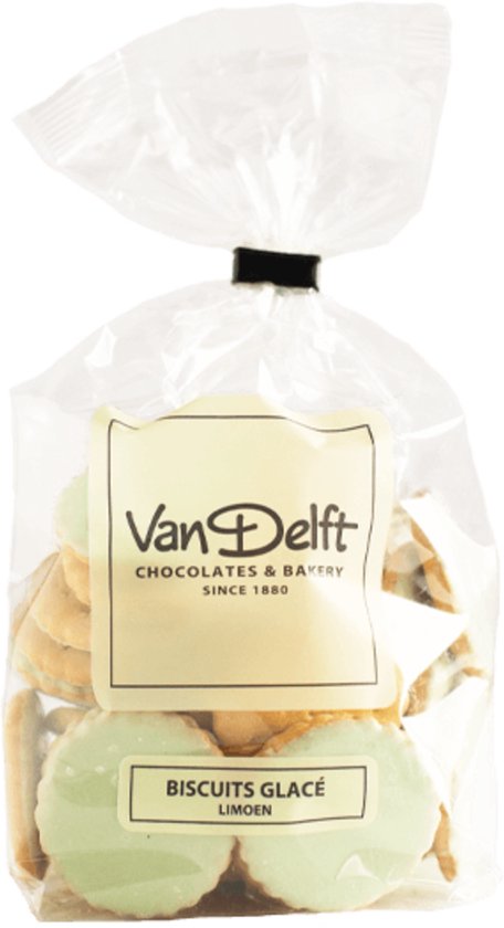 Van Delft Chocolates & Bakery Biscuits Glacé Limoen koekjes cookies ...