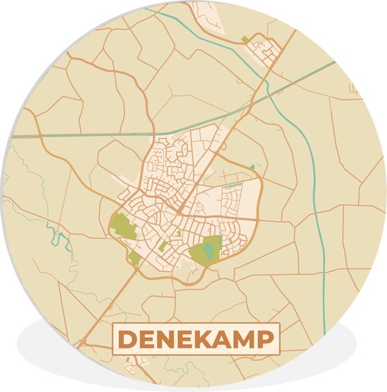 Wall Circle - Wall Circle Indoor - Map - Denekamp - Map - City Map ...