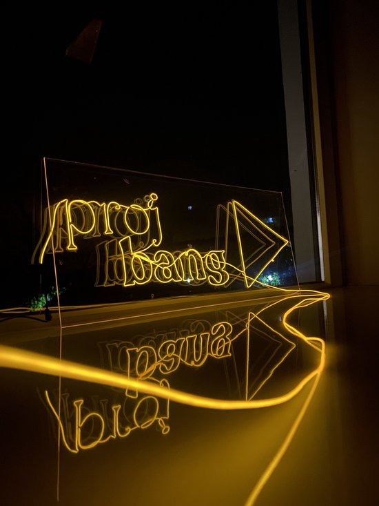 neon sign - biker | bol