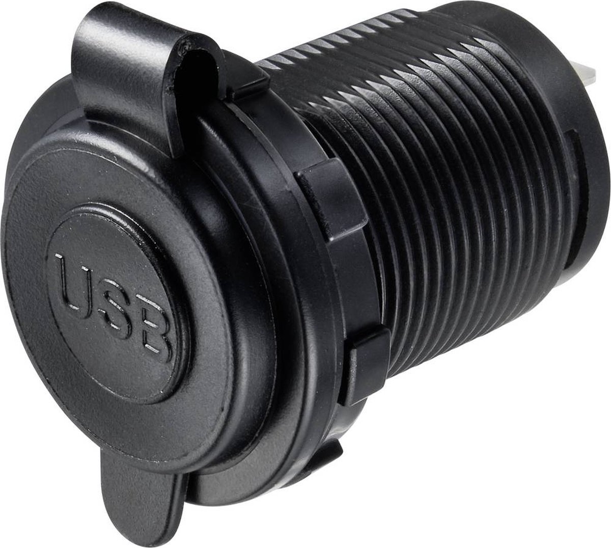 USB-oplaadstekker met 2 USB A-aansluitingen Bus, inbouw TC-9070412 TRU ...