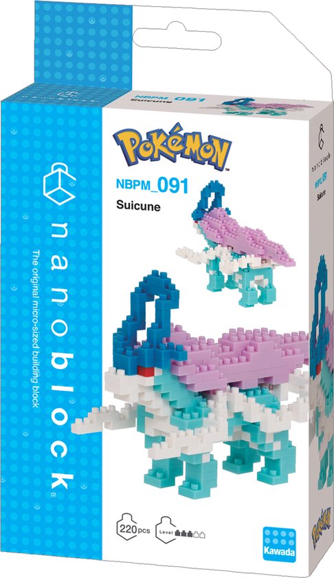 Nanoblock Pokémon Suicune NBPM-091 | bol