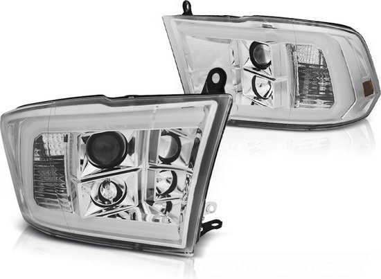 Koplampen met parkeerlicht DODGE RAM 09-18 CHROOM | bol