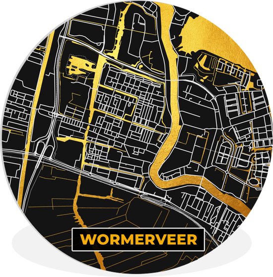 Wall Circle - Wall Circle Indoor - Wormerveer - Map - City Map - Goud ...
