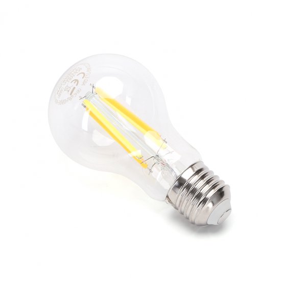 Slimme LED Filament - Dimbaar - E27 - A60| CCT 2700K tot 6500K - 6W vervangt 62W | bol