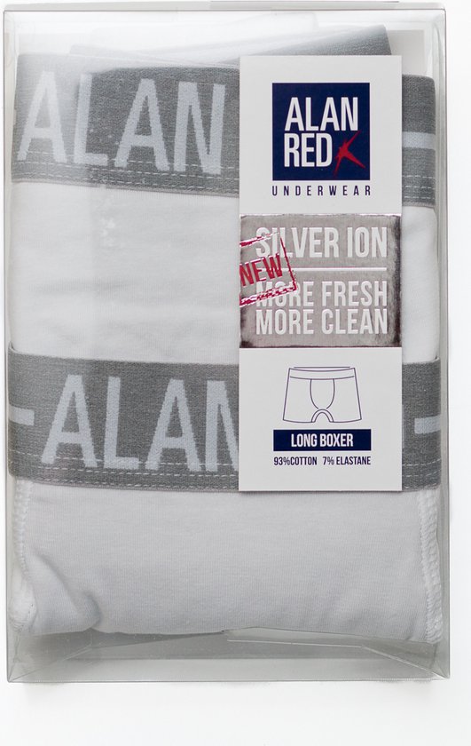 Alan Red Slip Brief White - Size M | bol.com