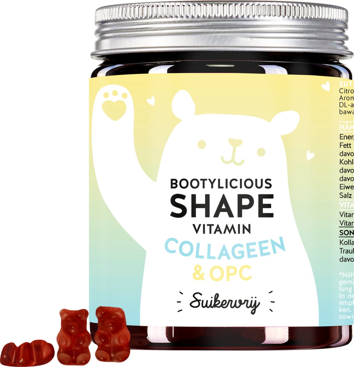 Shape Vitamine Gummies - 60 stuks | Mooie rondingen, een stevige huid ...