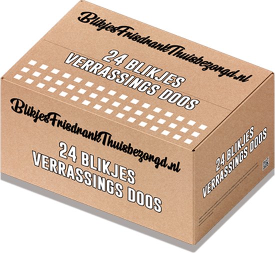 Frisdrank Verrassings Box met 24x330ml. Elke verrassings Box is weer ...