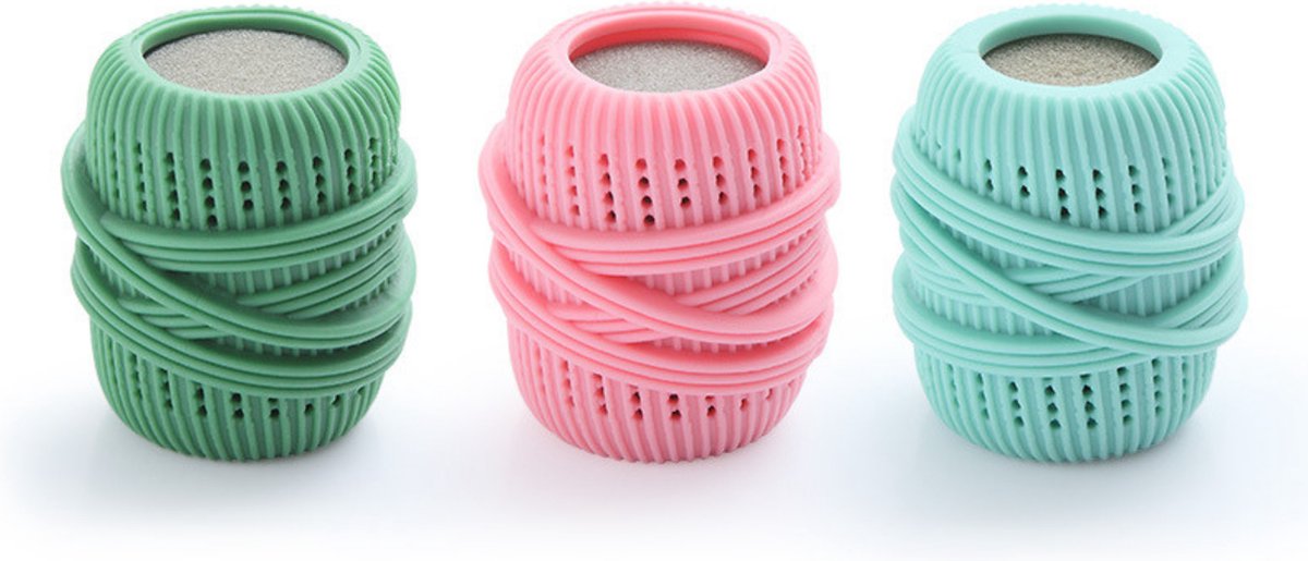 M-AIGA Doseerbol (3 stuks) - Vloeibaar Wasmiddel Doseren - Wasbol ...