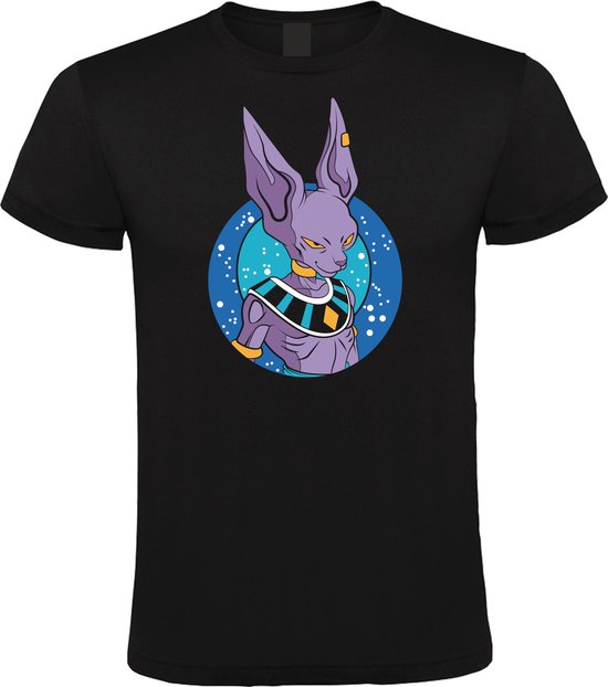 Klere-Zooi - Dragon Ball - Beerus the Destroyer - Heren T-Shirt - S ...